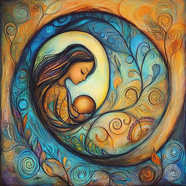 The Divine Mother Center - Divine Feminine - Ancient Palm Leaf ...